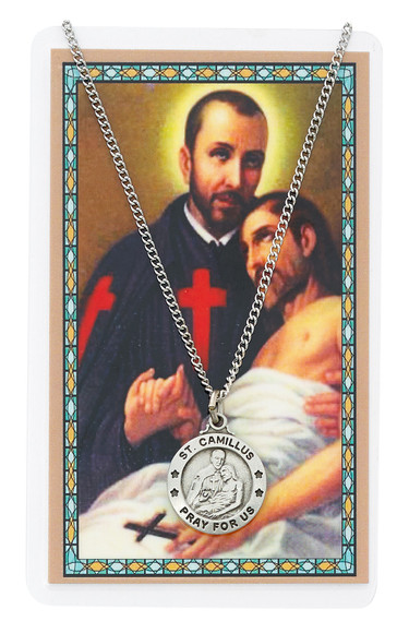 Hail Mary Gifts | Jewelry | St Camillus Prayer Card Set | Poshmark